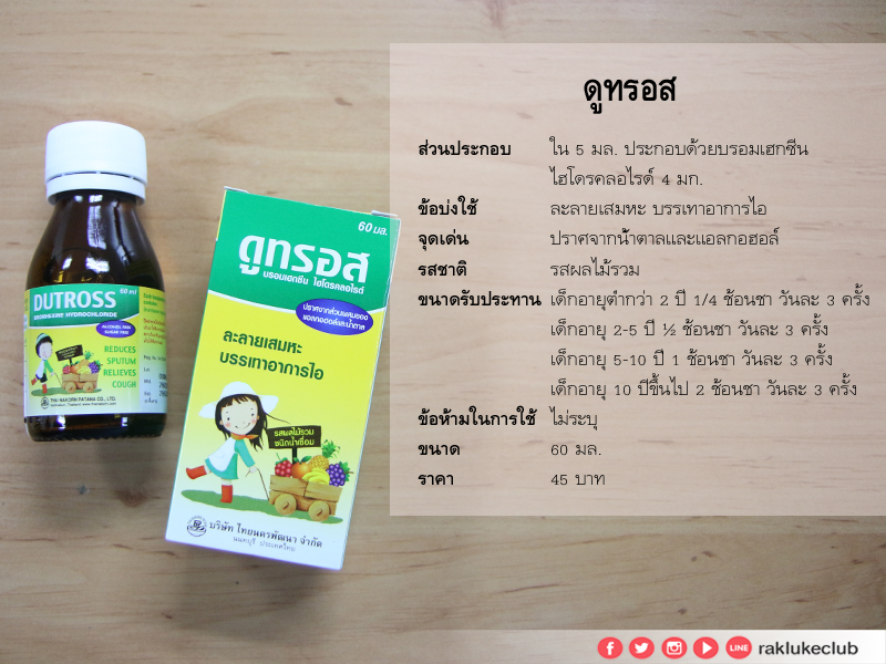 ยาแก้ไอสำหรับเด็ก เลือกอย่างไรดี
