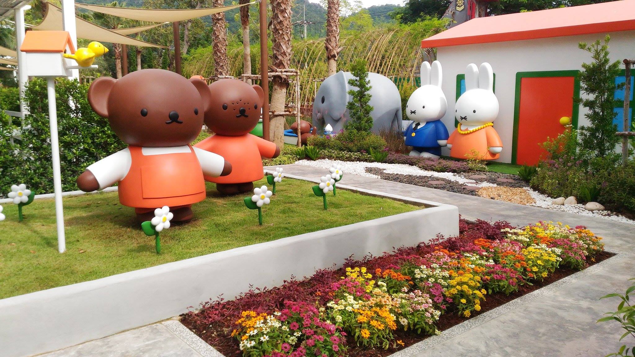 เปิดแล้ว Miffy's Garden สวนกระต่ายน่ารัก มุมถ่ายรูปเพียบ ที่เที่ยวใหม่ ...