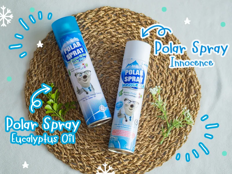อากาศสะอาดสดชื่นมีจริง! Polar Spray สเปรย์ปรับอากาศที่คุณแม่เทใจให้ดูแล ...